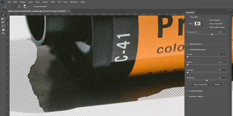 How to Make Background Transparent in Photoshop